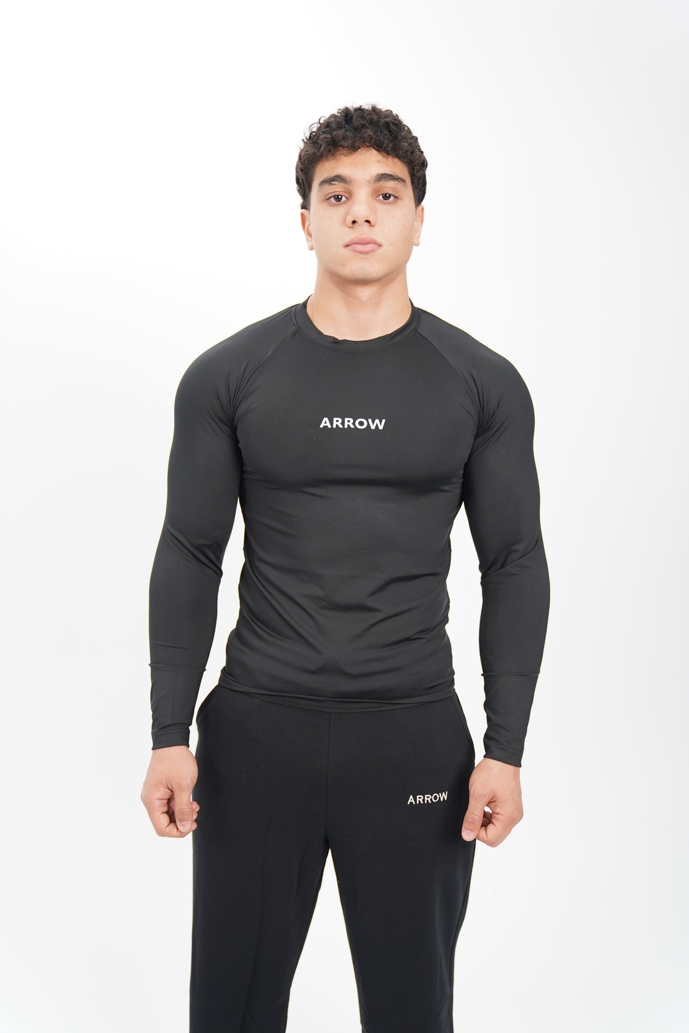 BLACK LONG SLEEVE COMPRESSION – Arrow